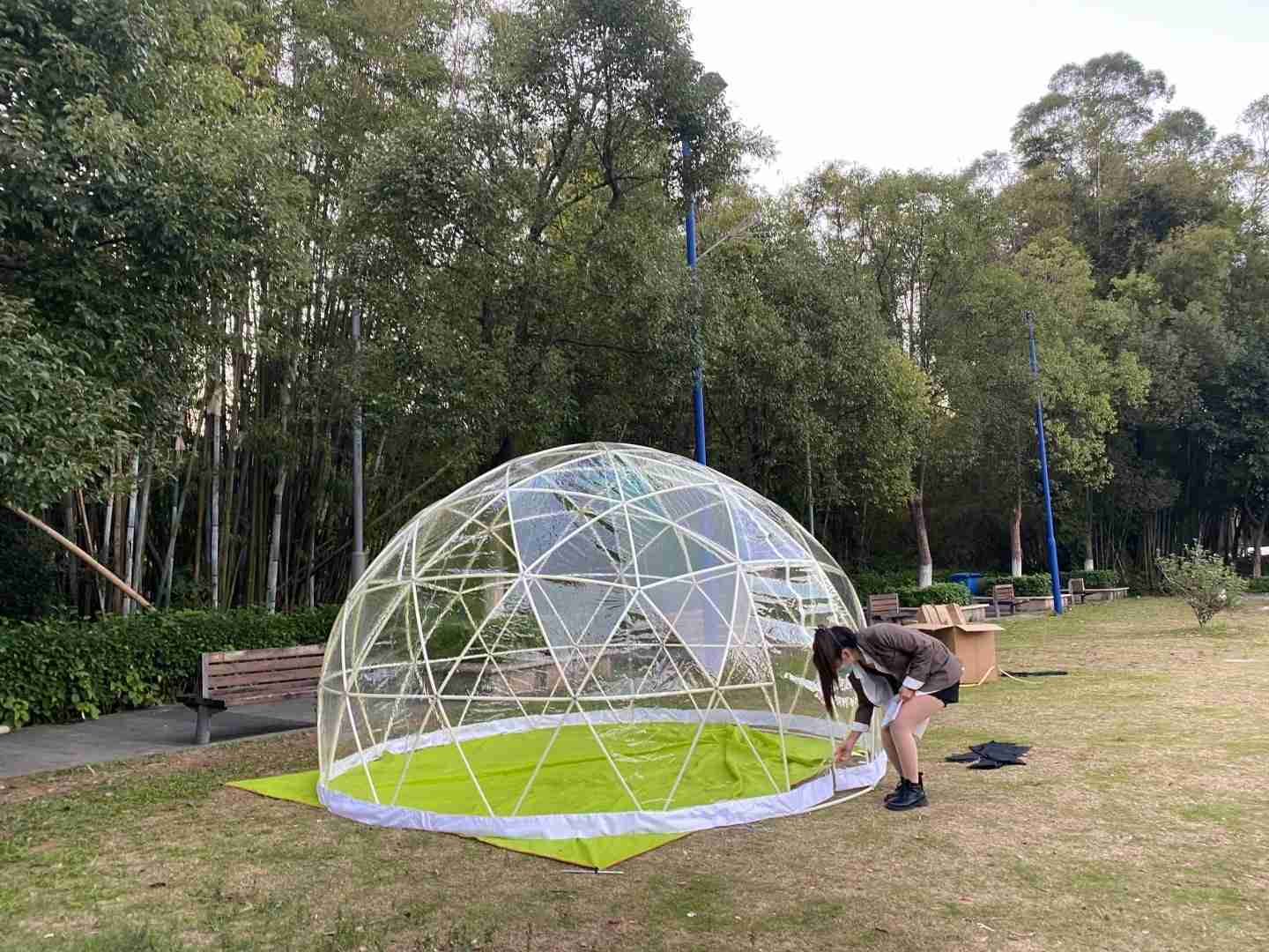 Finding the Perfect Size Dome Fit for Your Glamping Site ...